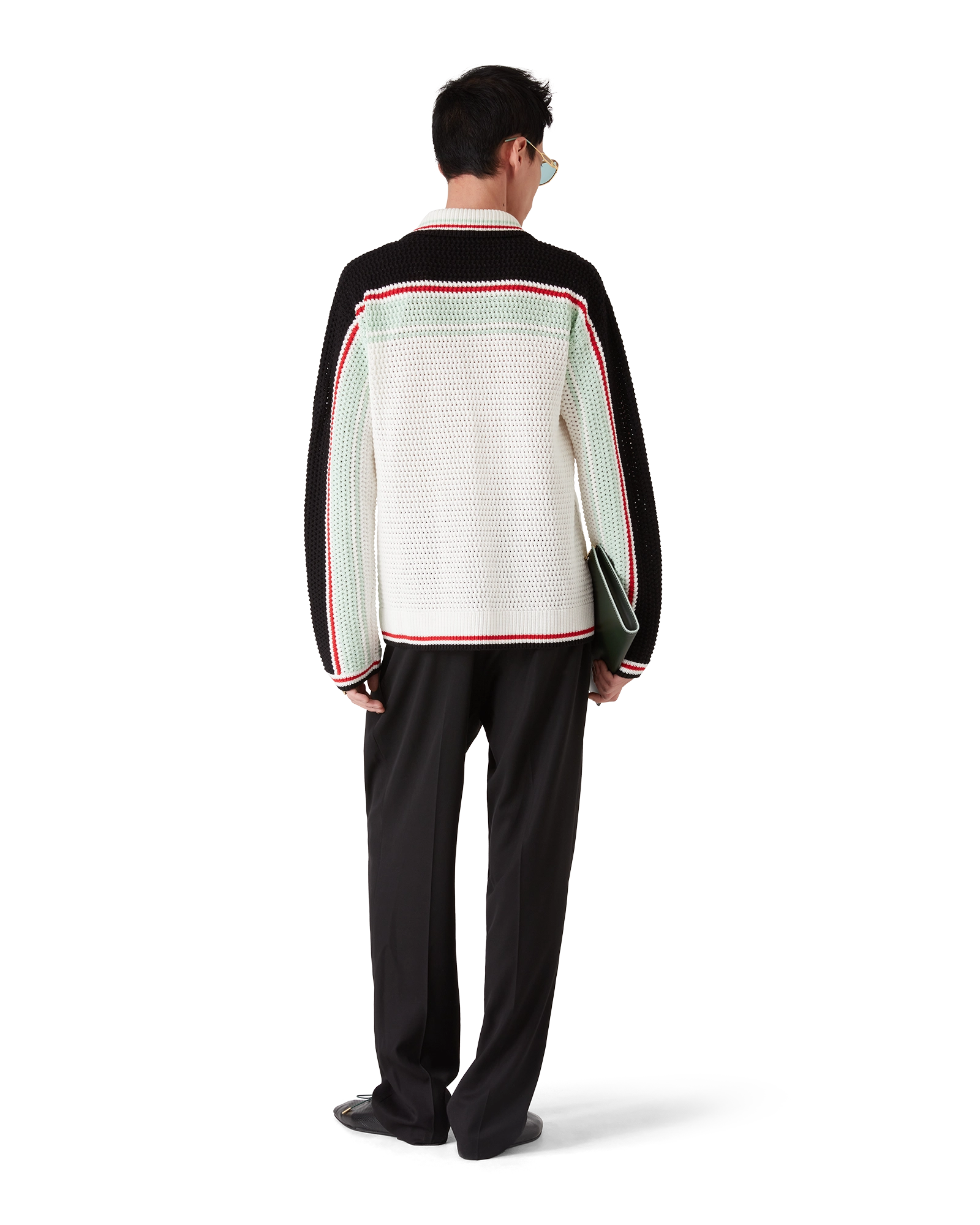 Cotton Tennis Crochet Shacket – Casablanca