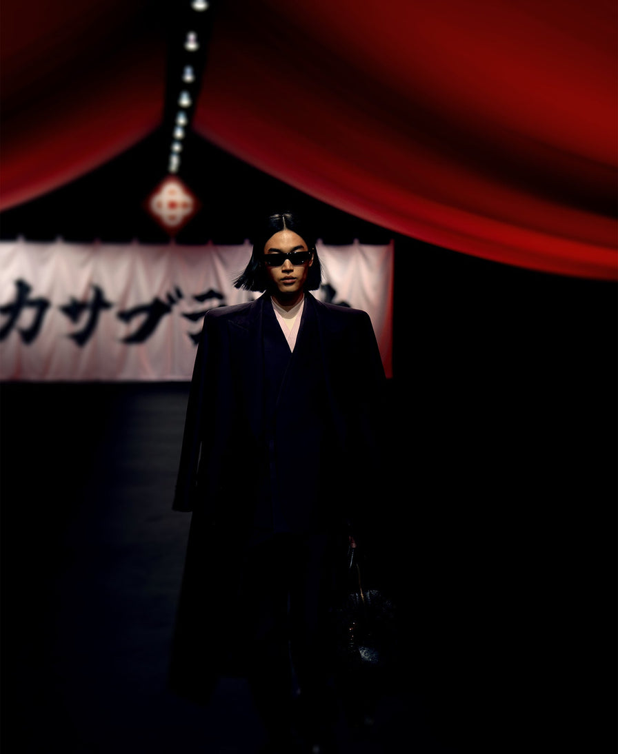 Gradient Monogram Shacket | Casablanca Paris