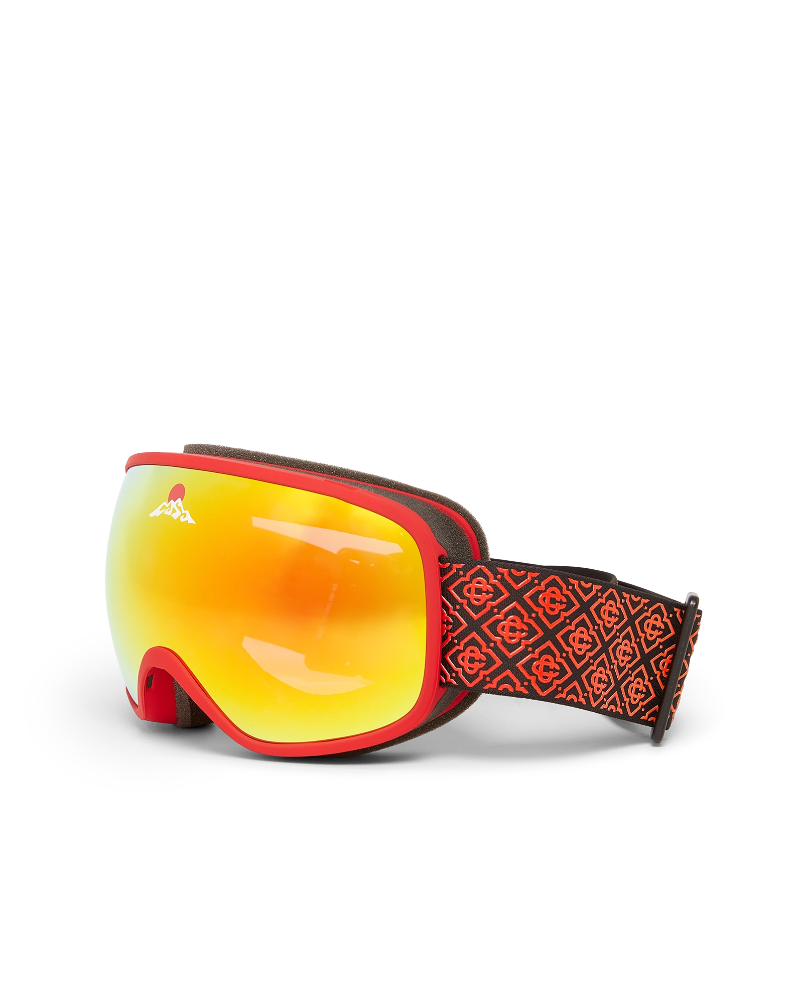 Red & Orange Gradient Ski Goggles | Casablanca Paris