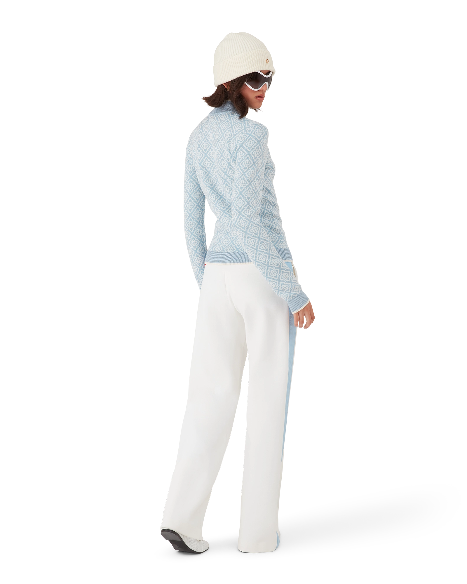 Ski Monogram High Neck Top | Casablanca Paris