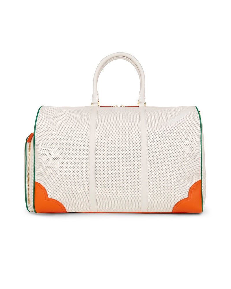 White Weekender Bag | Casablanca Paris